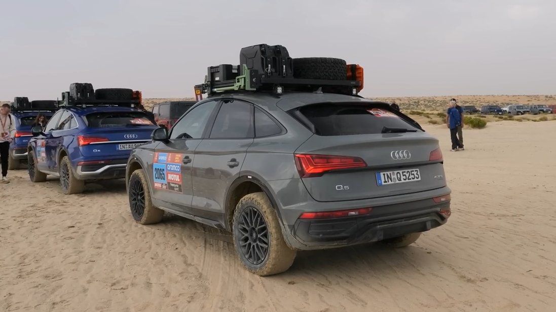 Experiencing the Dakar Rally with Audi