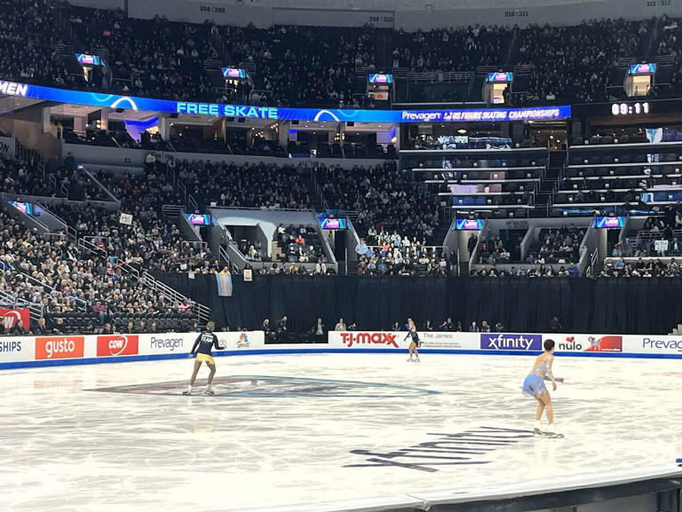 Transgender pride flag flies at 2026 US Figure Skating Championships in ...