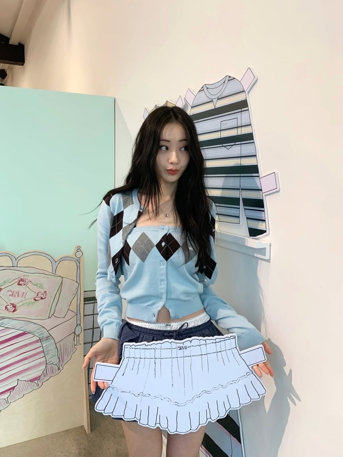 '170cm·52kg' 경리, 새해에도 여전한 여신 비주얼…인형의 현실화