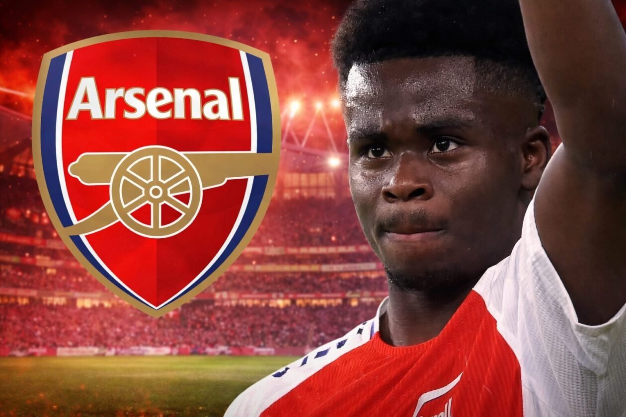 Bukayo Saka signs a mega deal with Arsenal