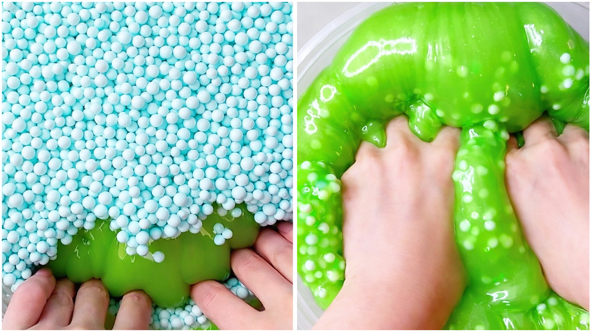 Momentos relajantes de slime ASMR
