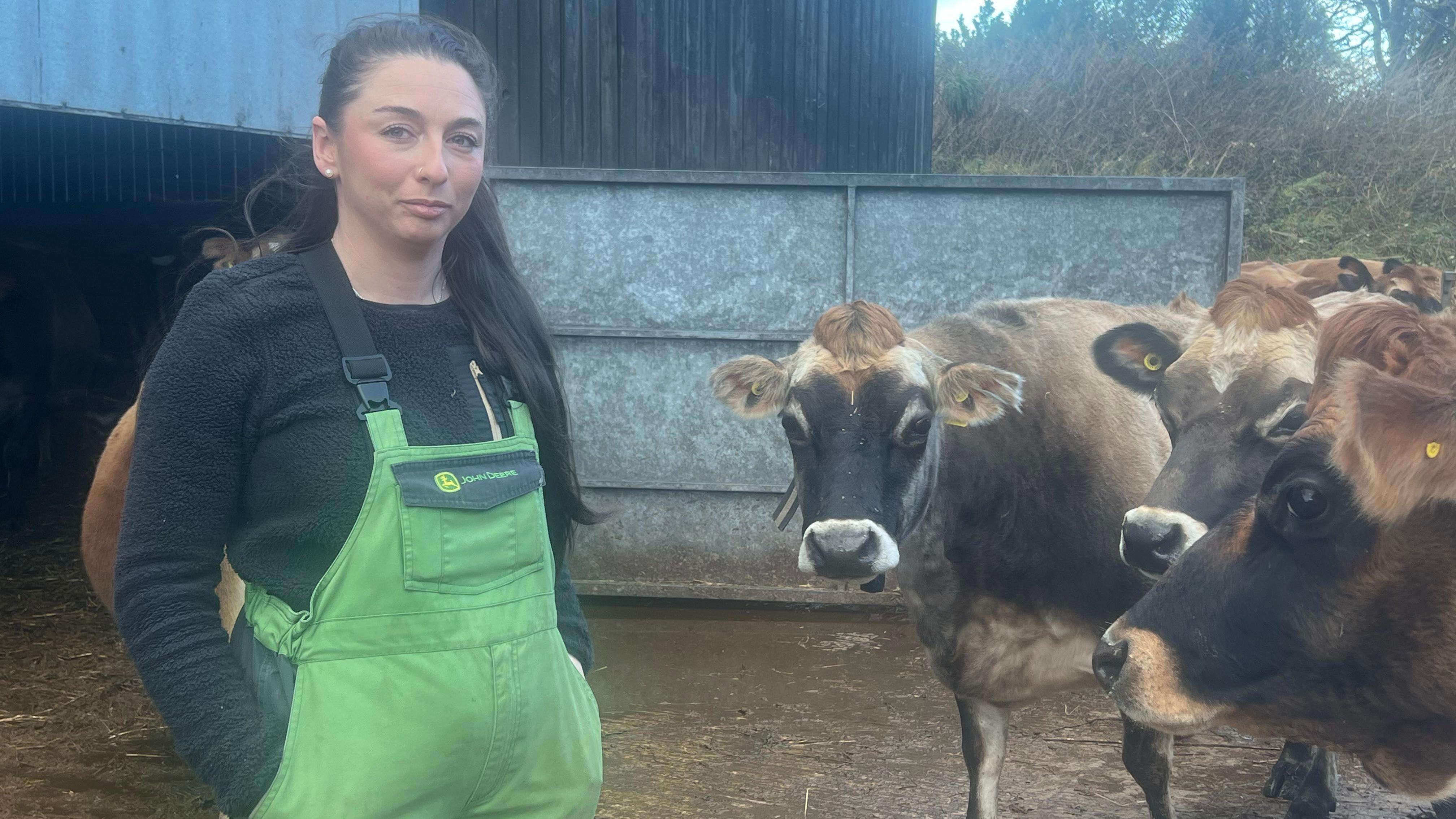 'Happy tears' for farmer after herd survives storm