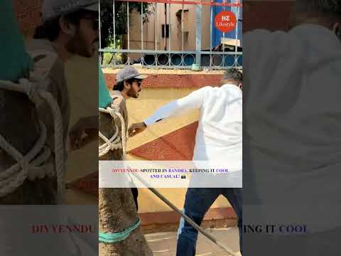 Divyenndu spotted in Bandra keeping it cool and casual