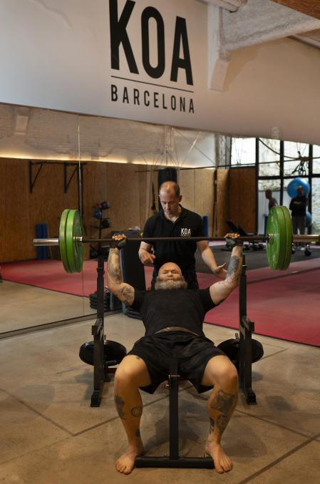 Darko Peric saca el oso que lleva dentro en 'El camino del cambio'