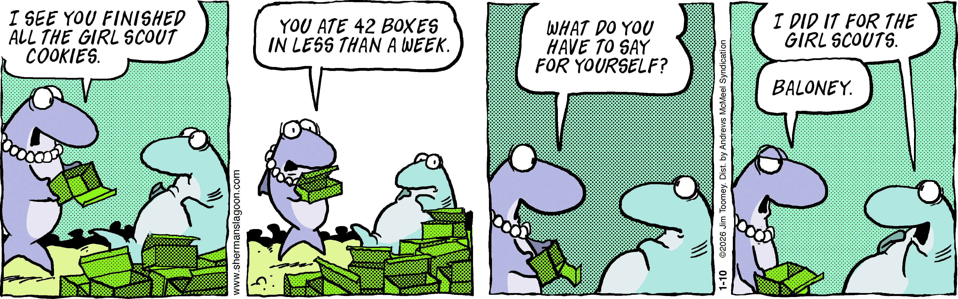 Sherman's Lagoon by Jim Toomey