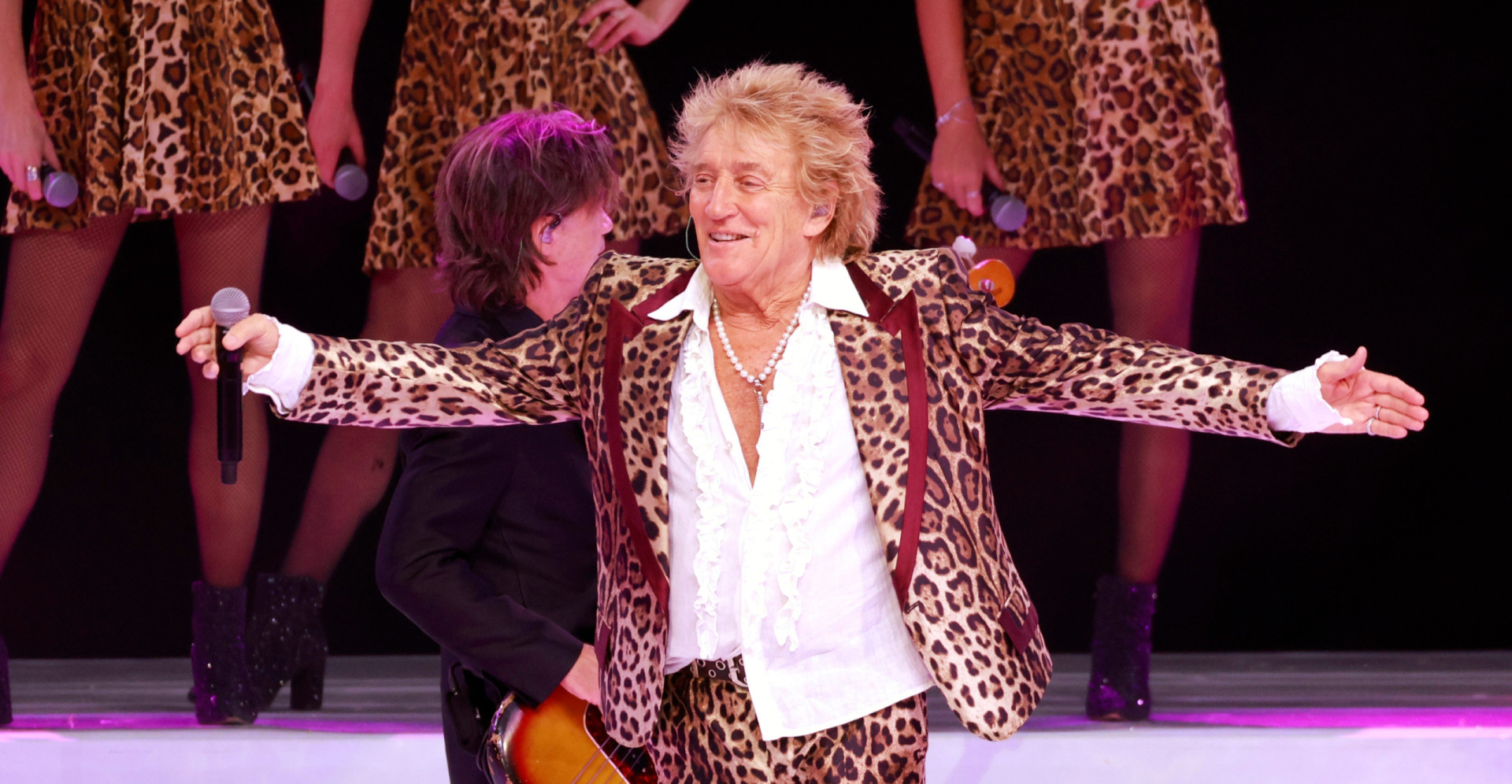 The many faces of Rod Stewart