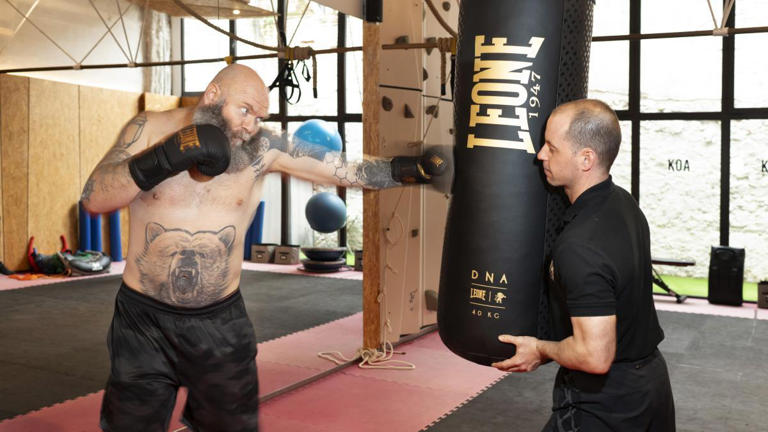 Darko Peric saca el oso que lleva dentro en 'El camino del cambio'