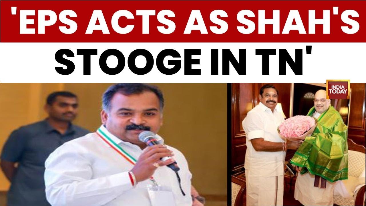Congress MP Manickam Tagore accuses AIADMK of using ED, CBI as poll ...