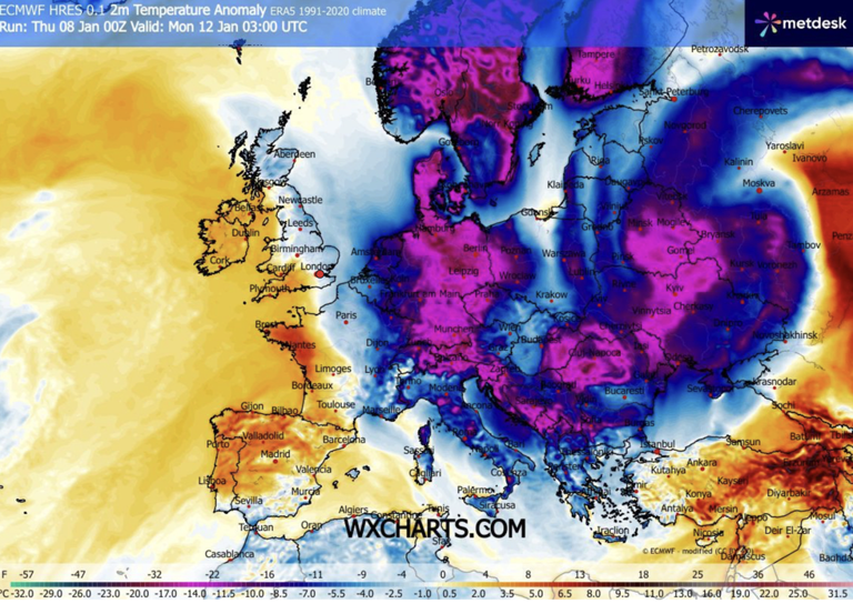 Blast of warmth will boost temperature to double figures as UK recovers ...