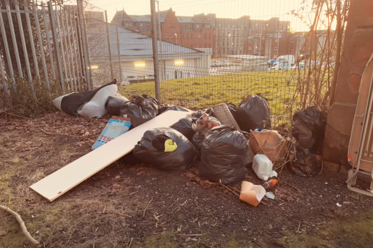 Glasgow bin misery mounting as waste workers struggle to clear streets