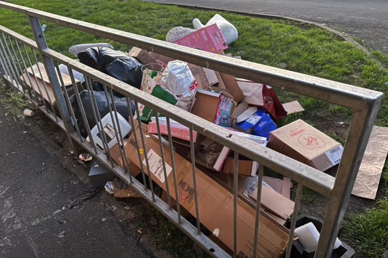 Glasgow bin misery mounting as waste workers struggle to clear streets