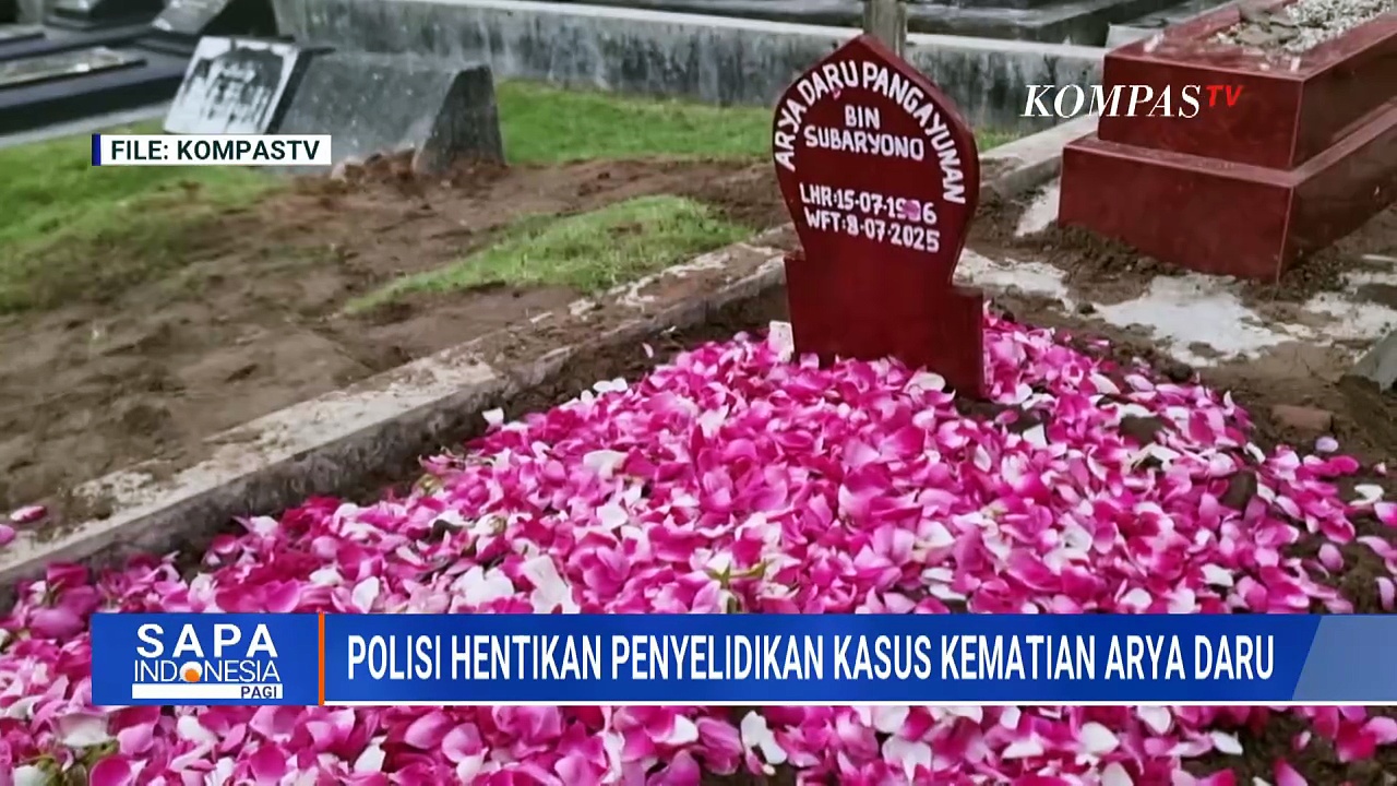 Polisi hentikan kasus kematian diplomat muda Kemlu Arya Daru, tak ...