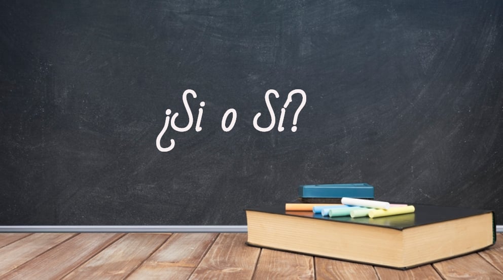 Cómo se escribe si o sí