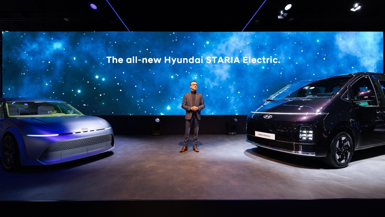 Hyundai Staria electric unveiled at the Brussels Motor Show