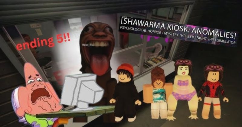 Scary shawarma kiosk: The anomaly – faceless man timing and mistakes to ...