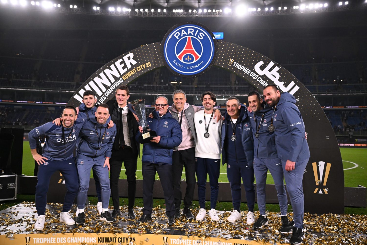 PSG vs OM – Luis Enrique euphoric after the title