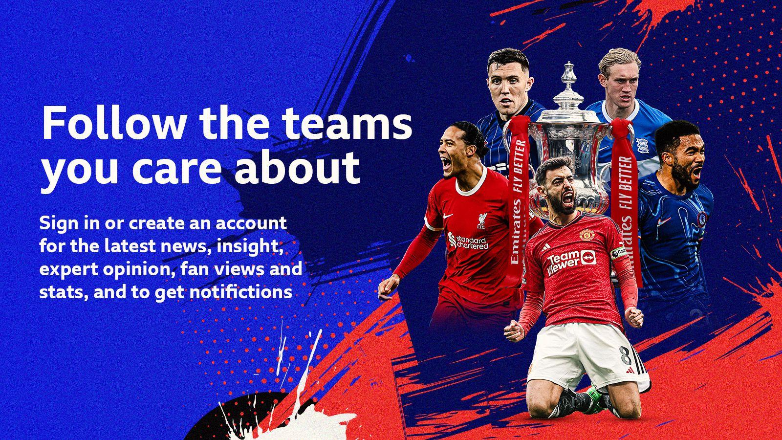 Follow Friday's FA Cup ties live