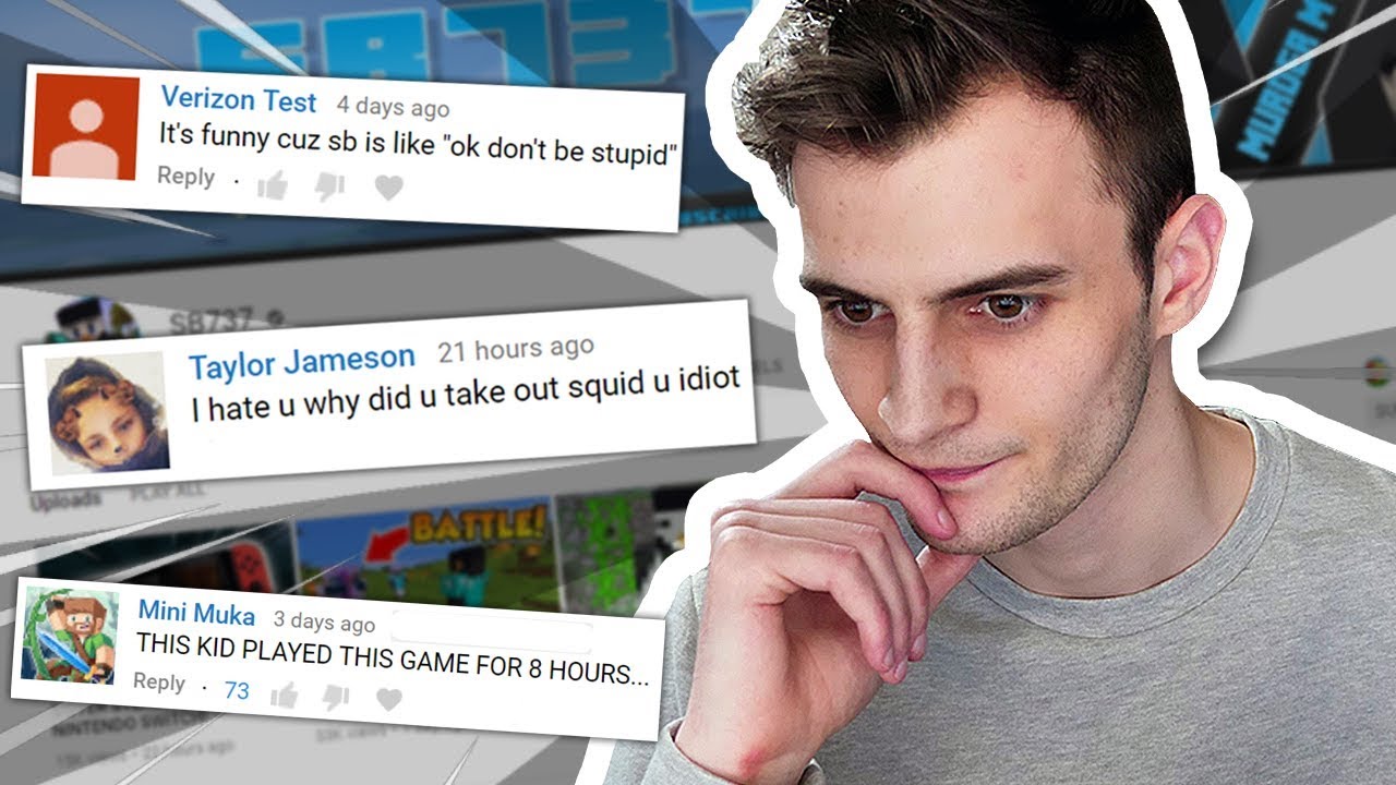 Reading your Minecraft comments and fan messages