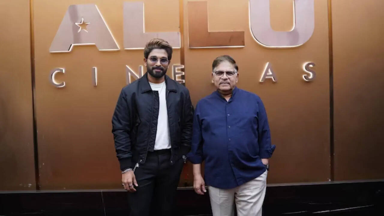 Allu Arjun's emotional birthday tribute to his father Allu Arvind: The ...