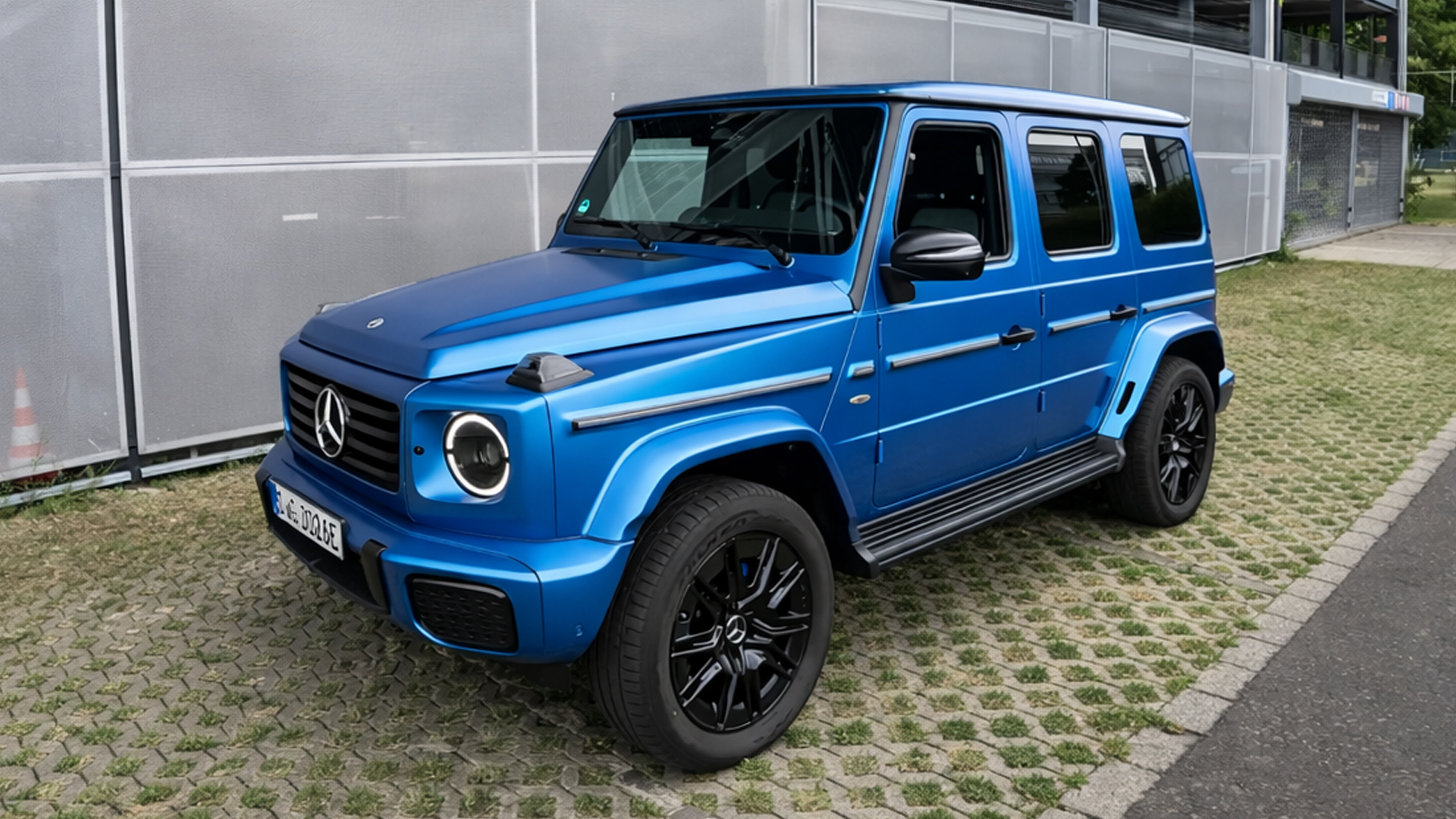 First look at the all electric Mercedes G-Class