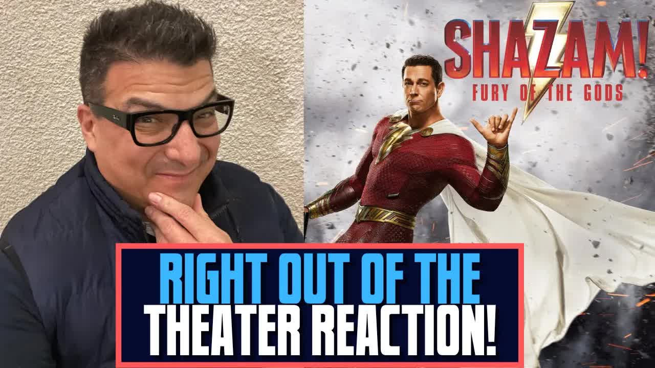 Shazam! Fury of the Gods - right out of the theater reaction! | DC ...