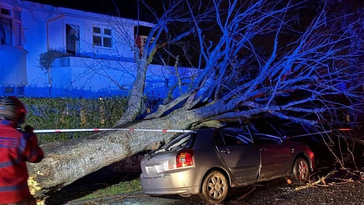 Channel Islands clean up after Storm Goretti
