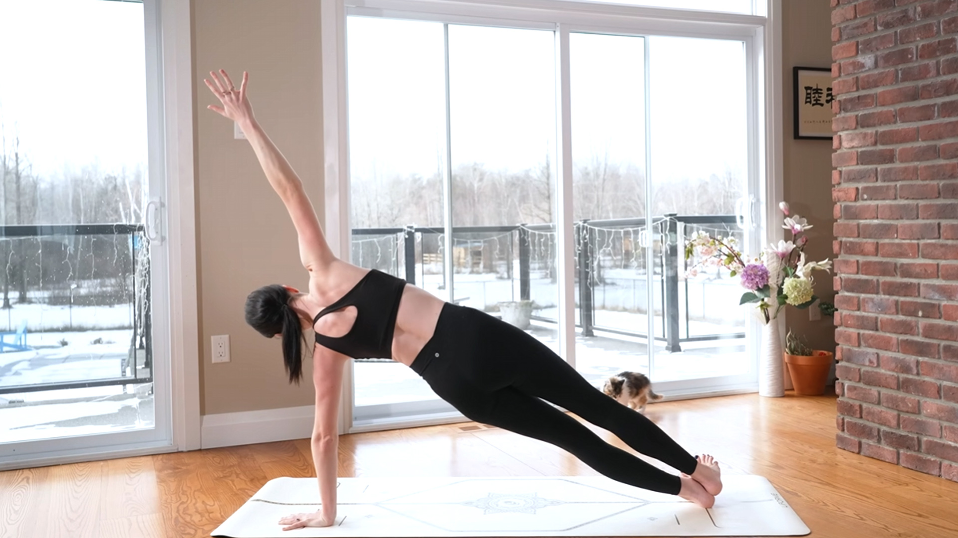 Power yoga for full body toning and strength