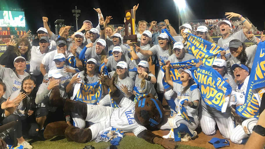 Top 5 college softball teams with the most national championships