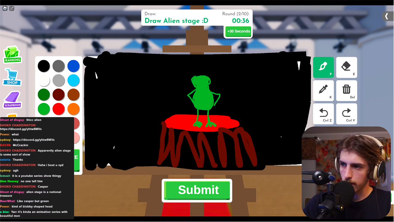 Classical painter tackles Roblox art games: Watch the epic creative ...