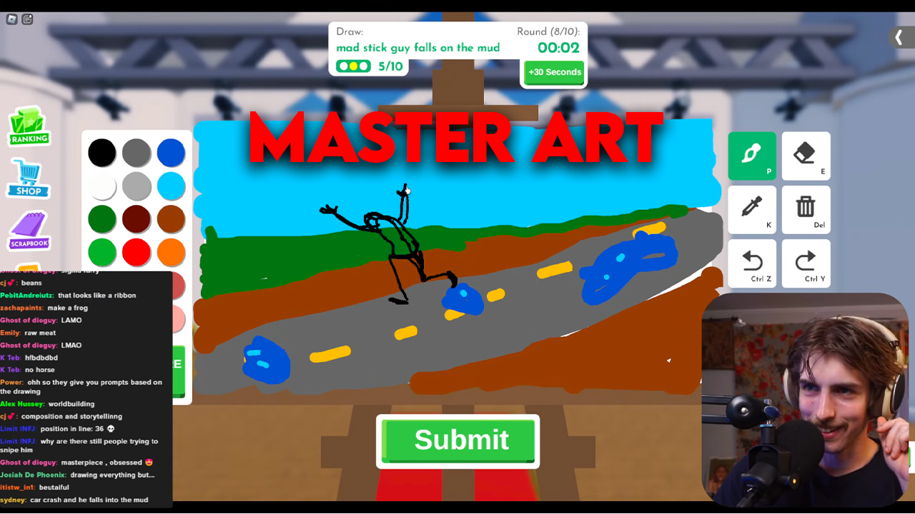 Classical painter vs Roblox art games: Funny fails, creative wins, and ...