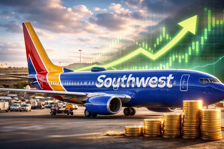 Southwest Airlines shares jump as JPMorgan double-upgrades, sees $5 EPS ...