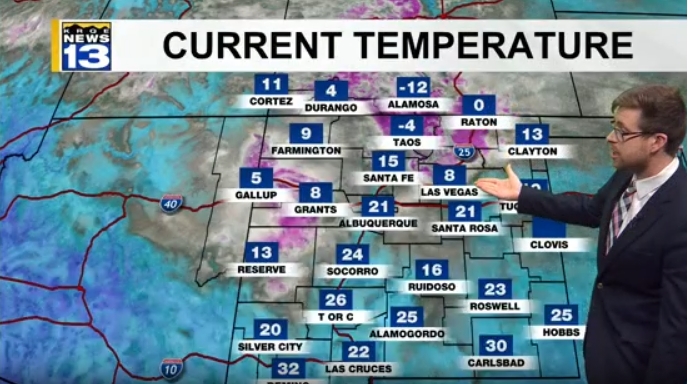 Drying out with bitterly cold air this morning