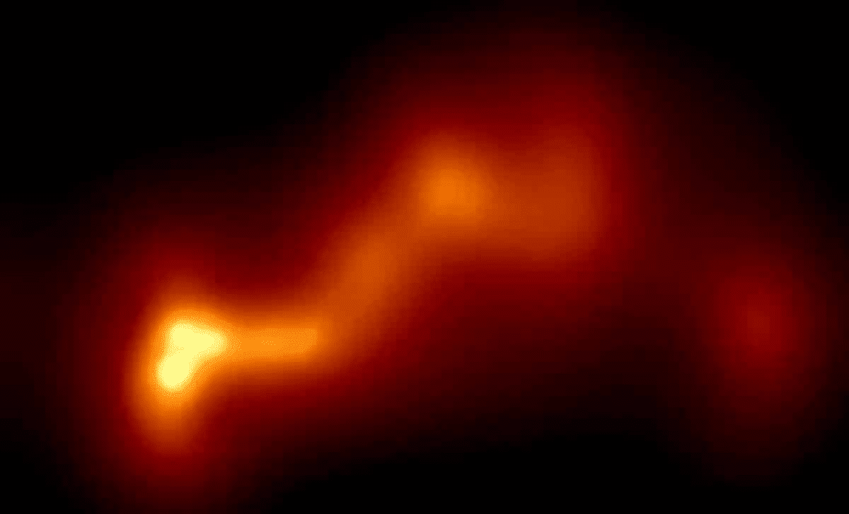 Scientists just captured stunning black hole jet interaction 4 billion ...