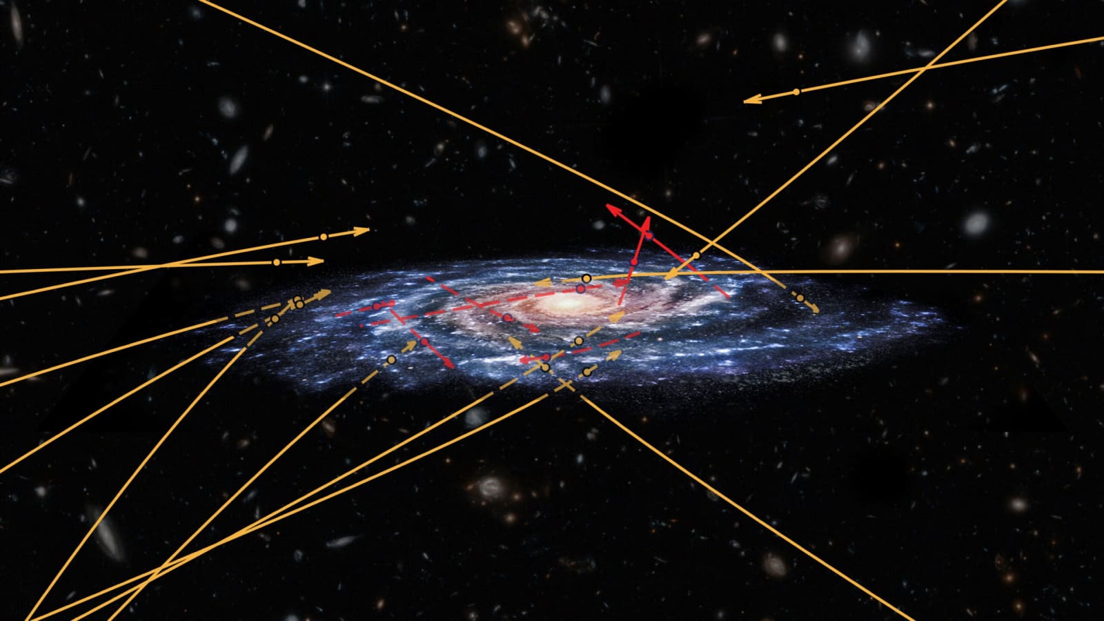 Runaway stars within the Milky Way may reveal dark matter’s hidden ...