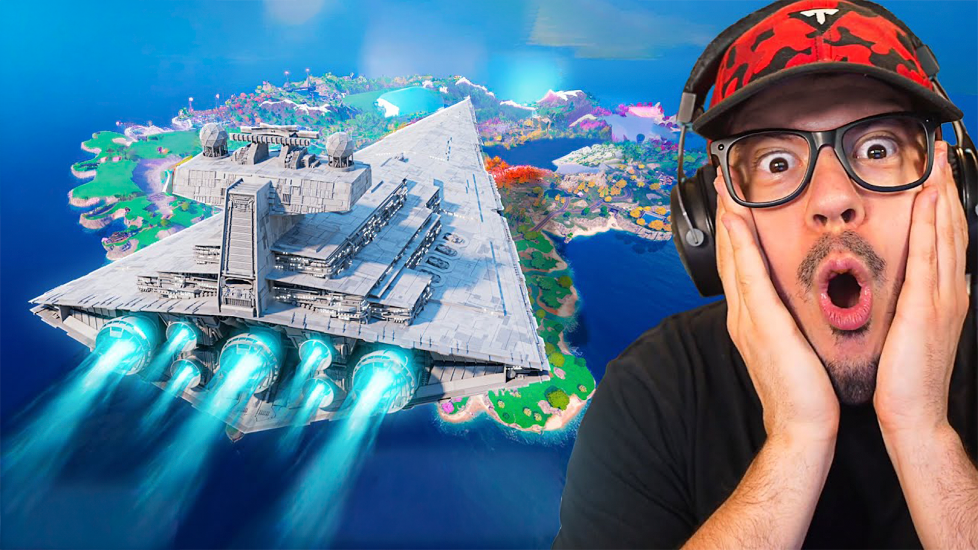 New star destroyer update in Fortnite!