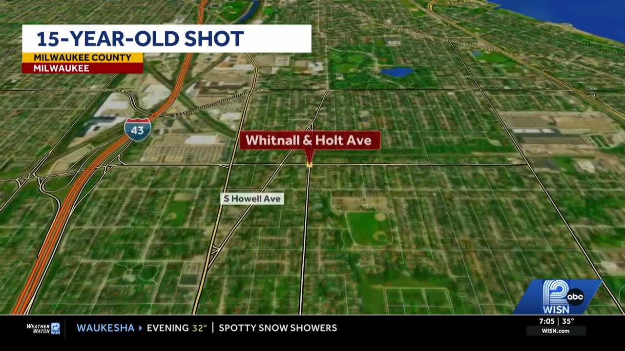 15-year-old shot in Milwaukee, police investigating