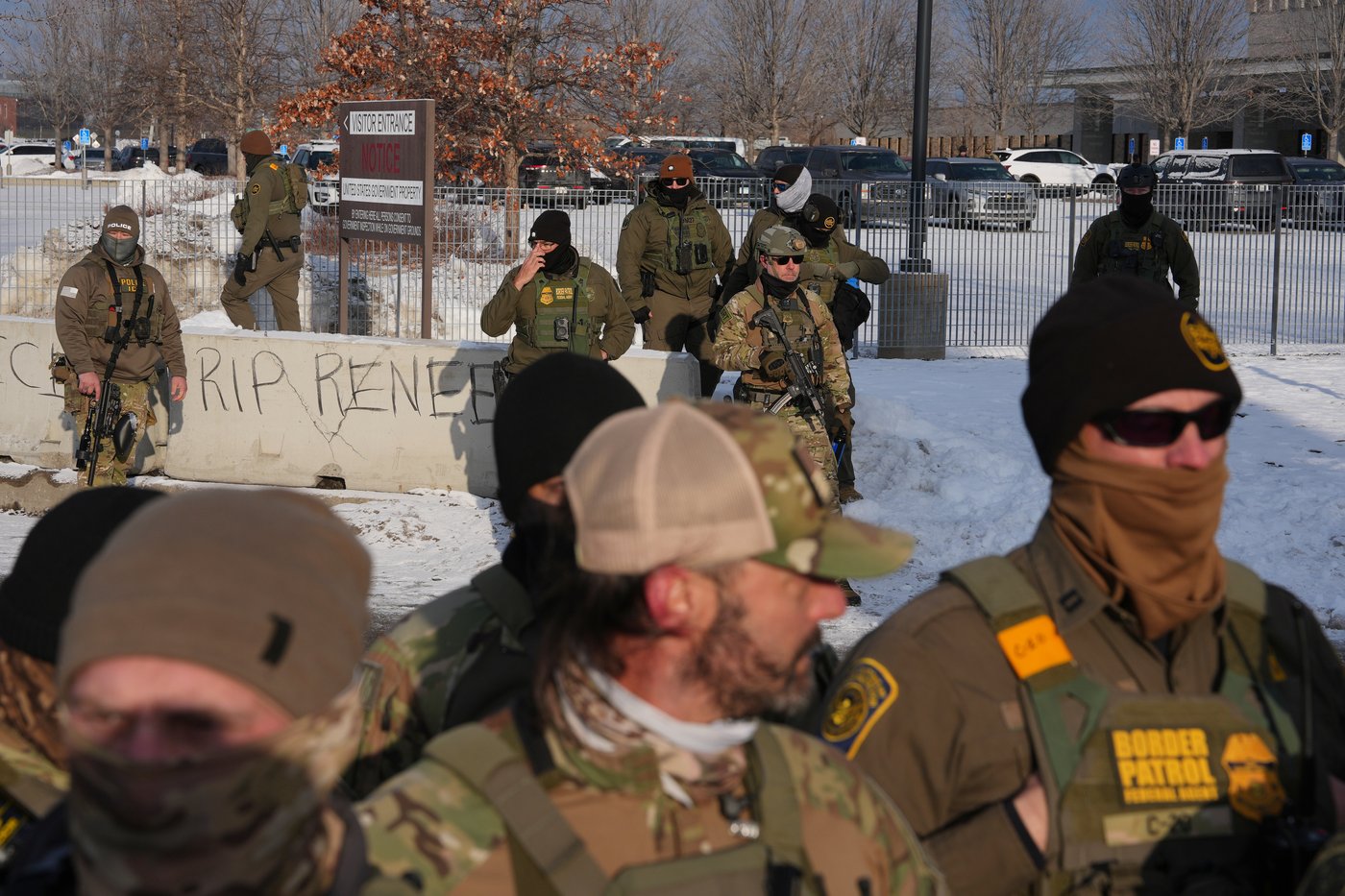 Anti-ICE protesters assemble across the US after shootings in ...