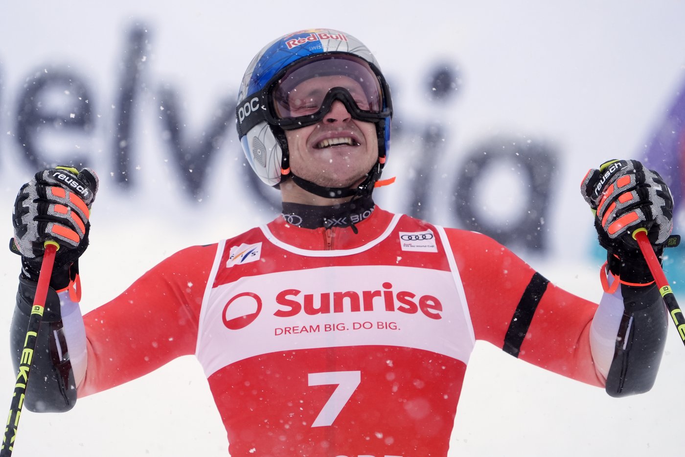 Odermatt wins World Cup giant slalom at Adelboden for record fifth ...