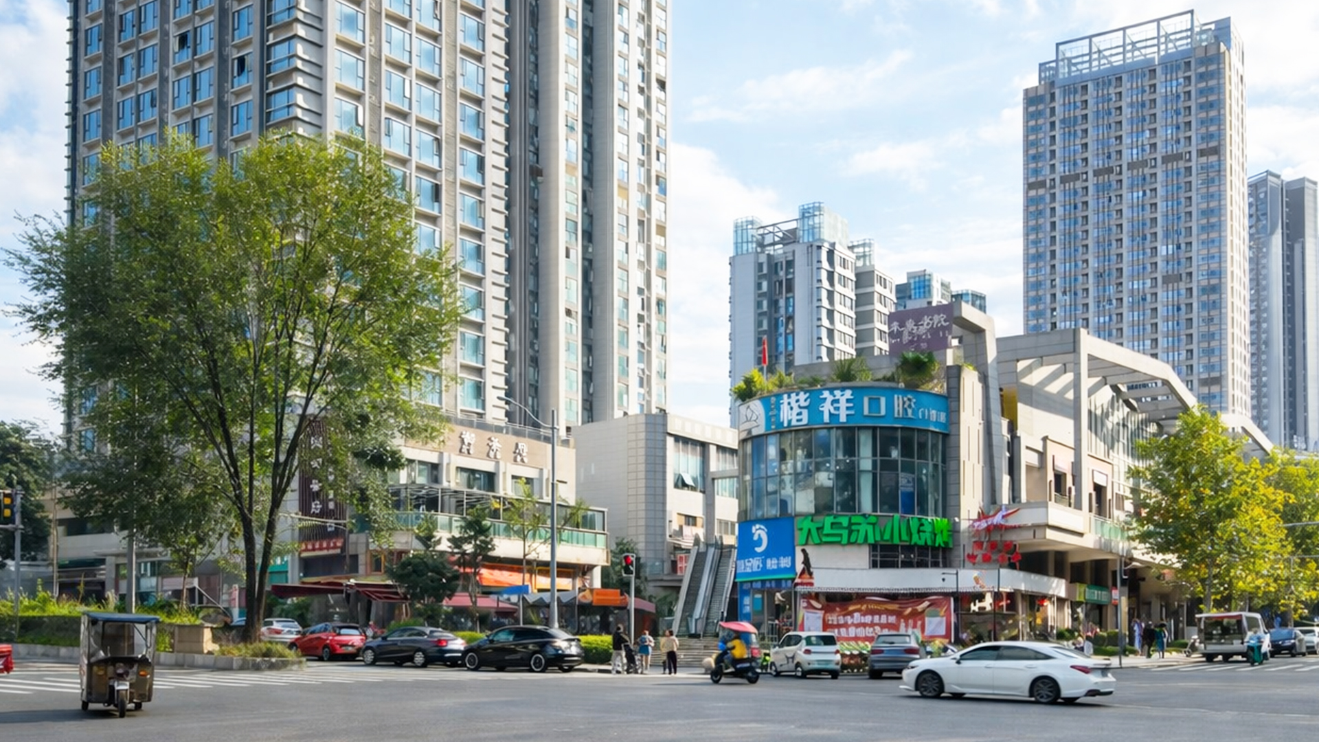 China’s residential life is lively and local