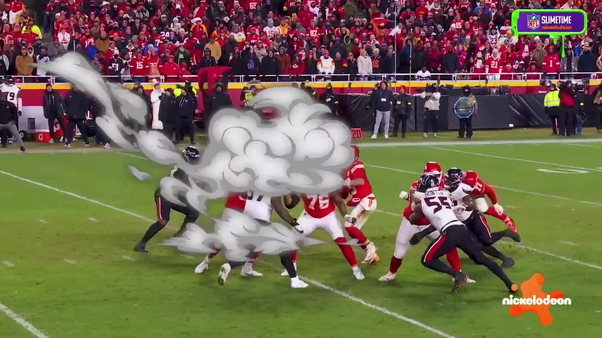 Dylan's favorite player: Azeez Al-Shaair 'NFL Slimetime'