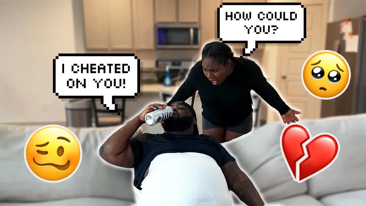 Getting drunk then confessing to cheating! She left