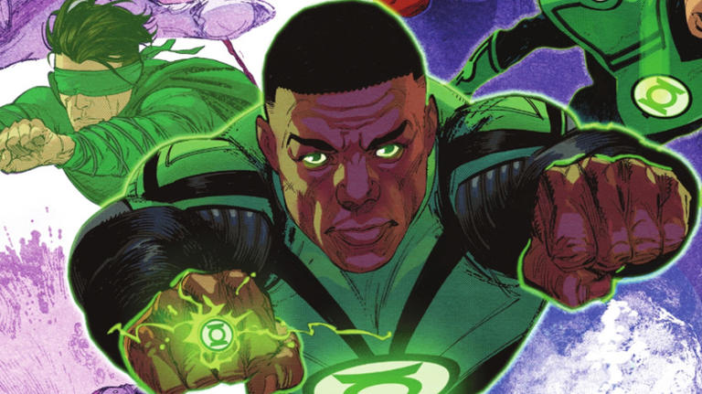 How Green Lantern's skin color changed comics - and sparked a TV ...