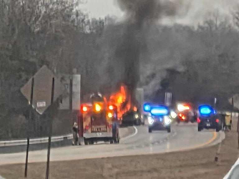 Fiery Georgia homicide linked to deadly Kentucky interstate crash