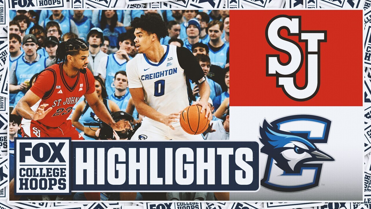 St. John's Red Storm vs Creighton Bluejays highlights 🏀 FOX College Hoops