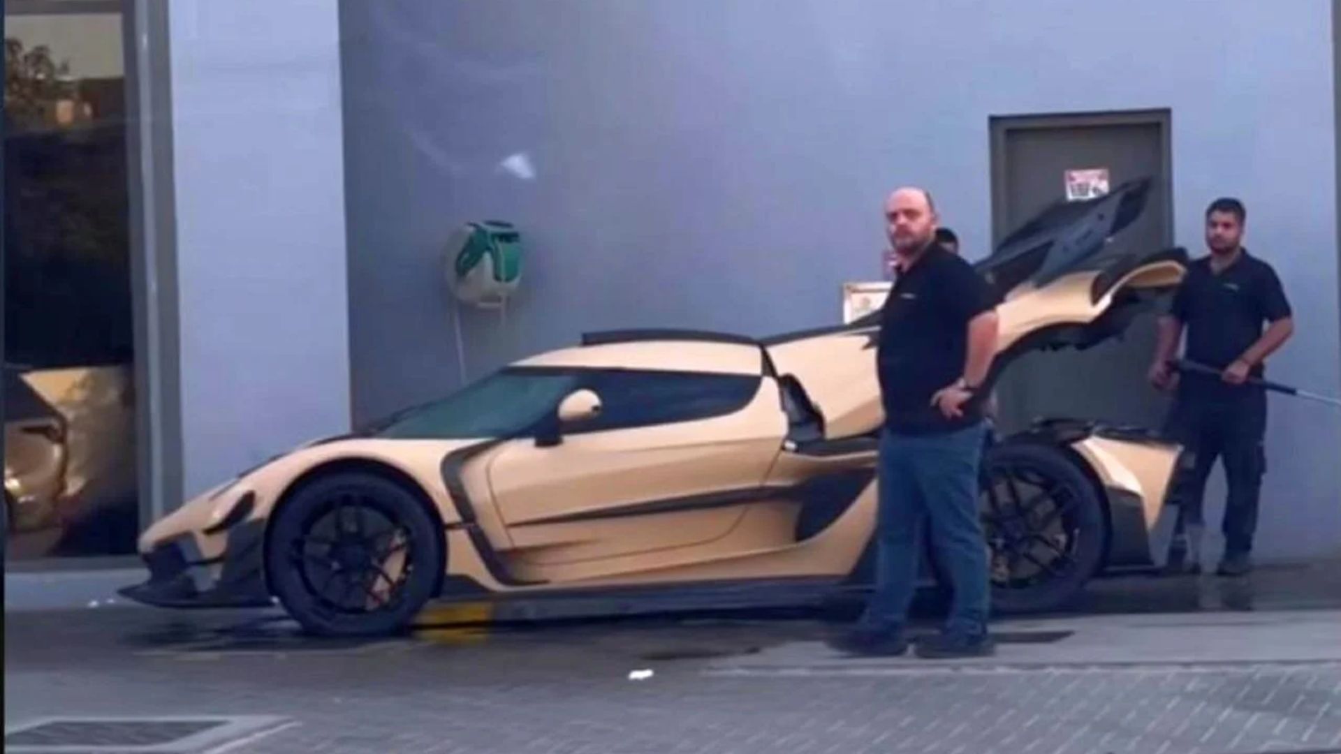 Mansory-modified Koenigsegg Jesko spotted