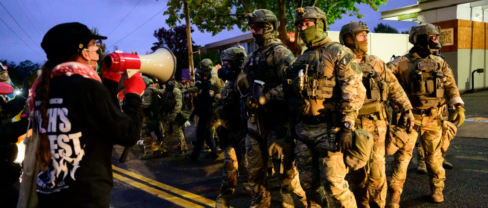 Portland police chief begins to cry as he reluctantly confirms two ...