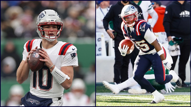 Patriots Drake Maye, Marcus Jones named to All-Pro team