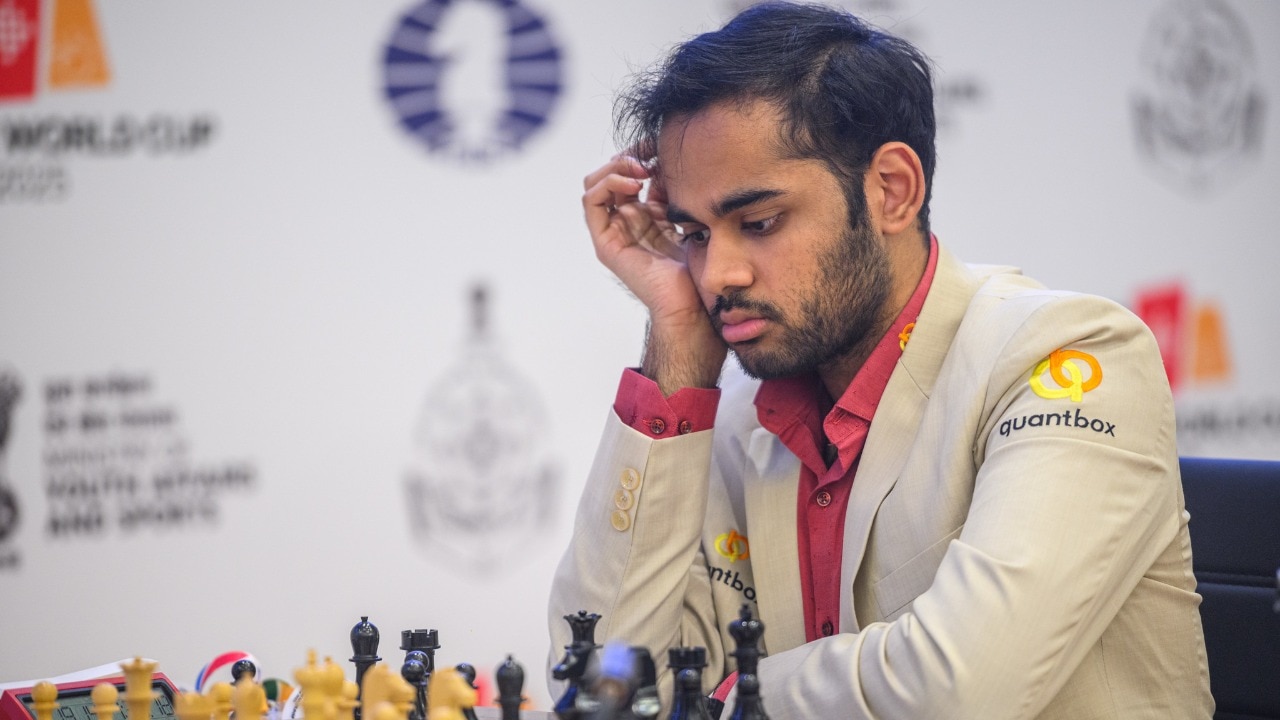 Tata Chess Blitz: Arjun Erigaisi in second, Nihal Sarin stuns ...