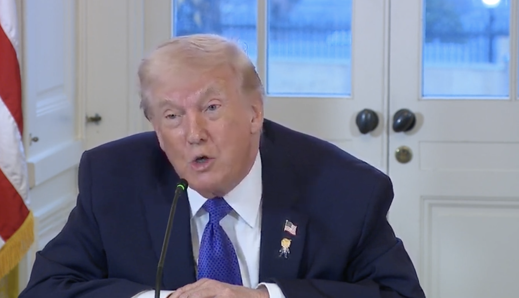 'When people give me things, I post them': Trump slips up, admits he ...