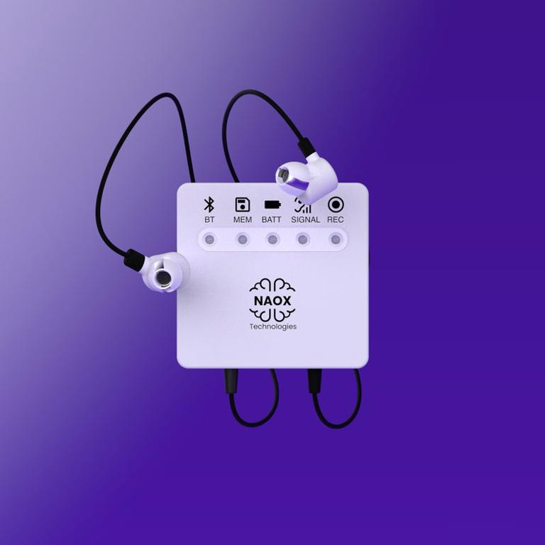 Naox launches earbuds that can take EEG to measure your brain activity